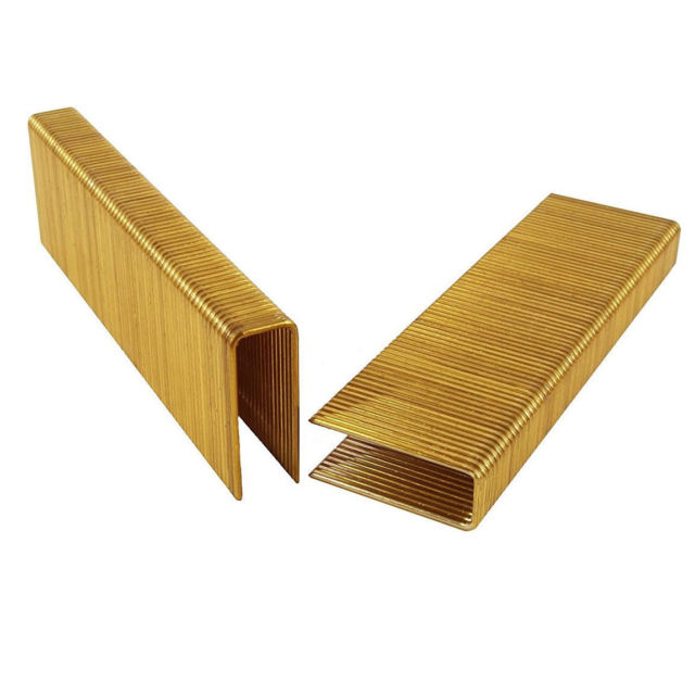 16 GA. 7/16 CROWN X 1" LEG STAPLES 10,000/BX - Brackin Paint and Supply