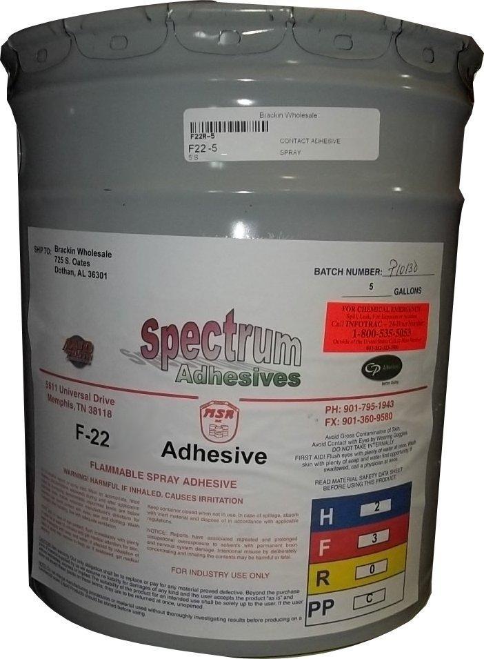 CONTACT SPRAY ADHESIVE NATURAL 5 GALLON - Brackin Paint and Supply