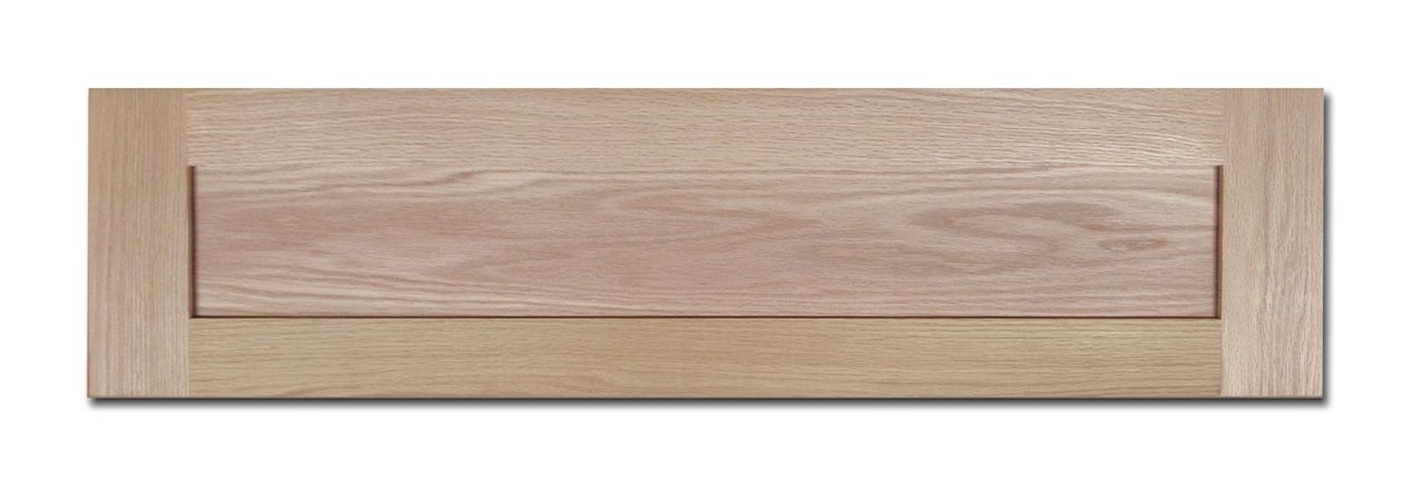 36" SHAKER VALANCE RED OAK - Brackin Paint and Supply